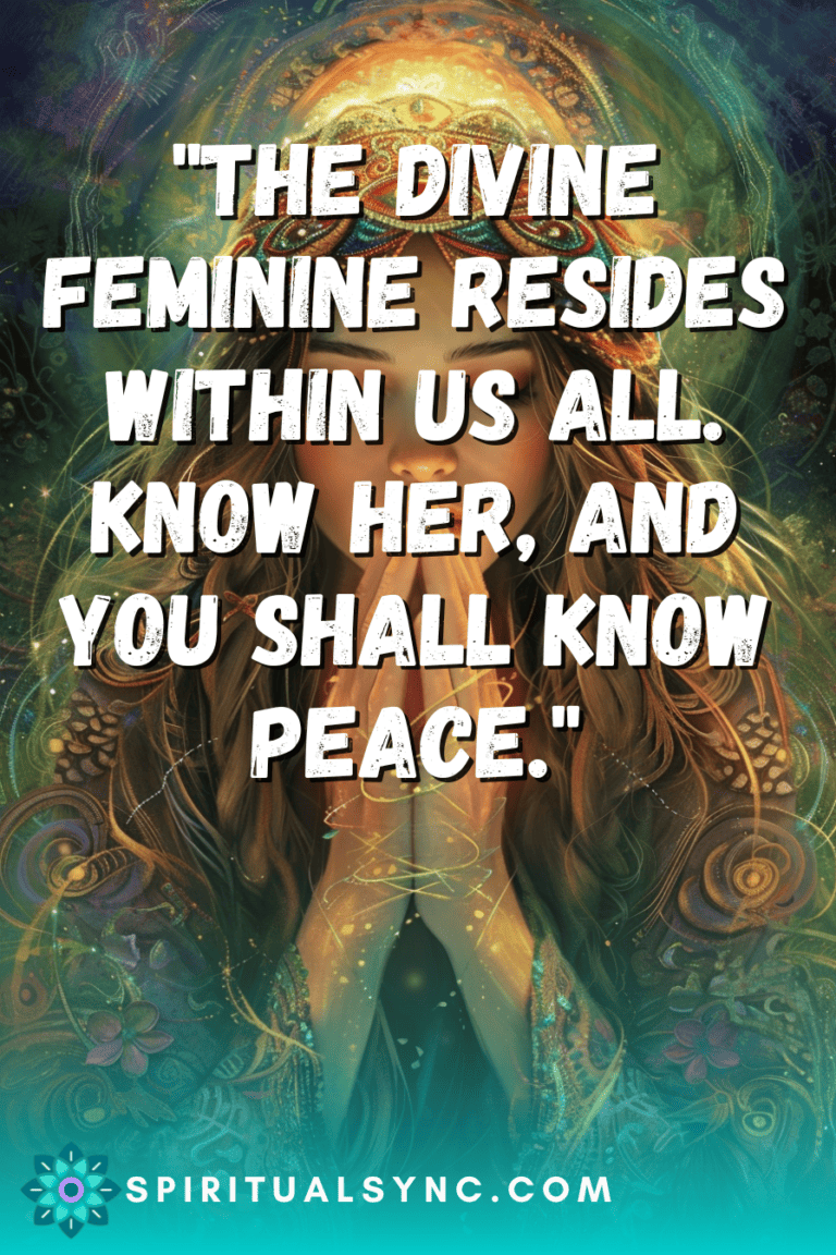 209 Spiritual Divine Feminine Quotes: A Path To Enlightenment ...