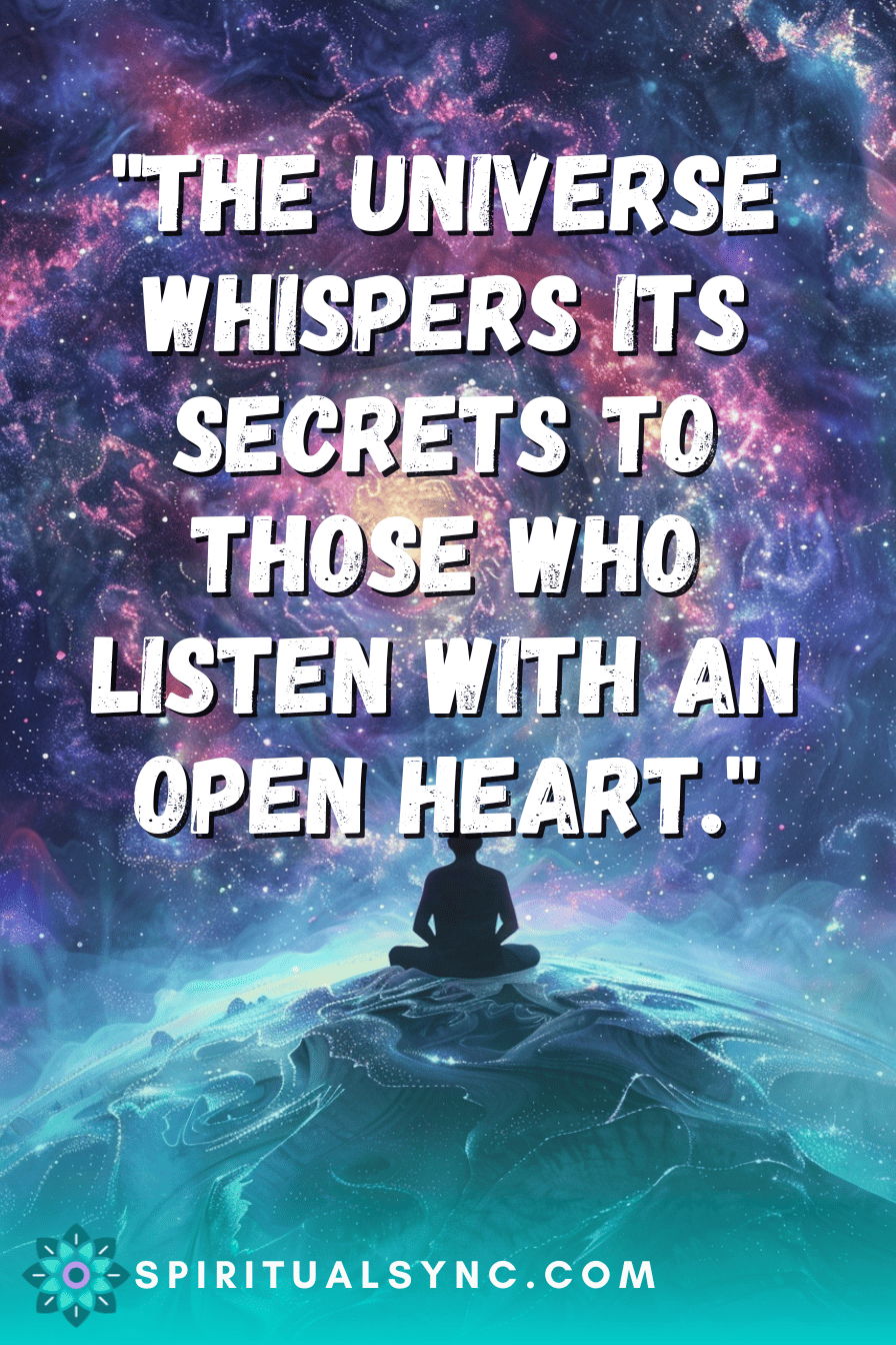 159 Spiritual Universe Quotes: Unlock Your Power - spiritualsync.com